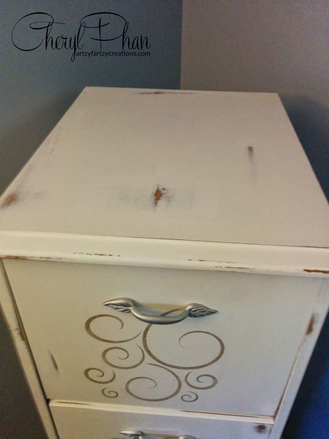 Repurposed Filing Cabinet - Artzy Fartzy Creations