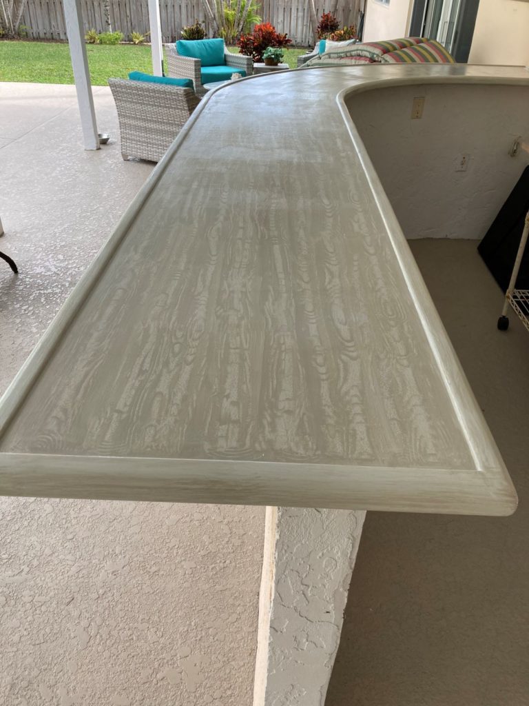 How to Create a Simple Wood Grain Finish - Artzy Fartzy Creations